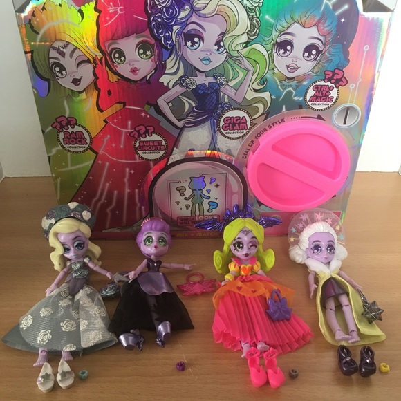 moose toys | Toys | 4 Capsule Chix Dolls Complete Ultimix Pack Toy Mix ...